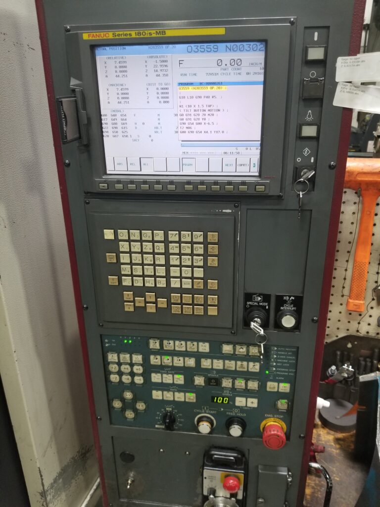 OKK VM7 III VMC, 2010 - Includes 1000 PSI pump and a mist collector ...