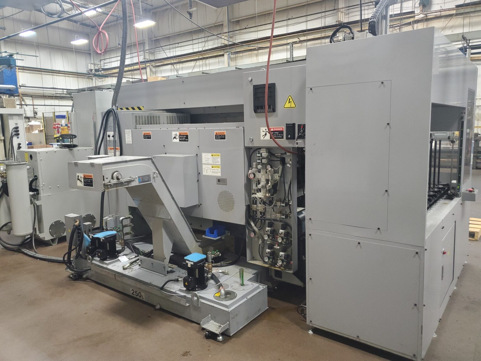 Shimada KITAKO HS4200 4 Spindle CNC Lathe, 2016 - Parts Loader, Very ...