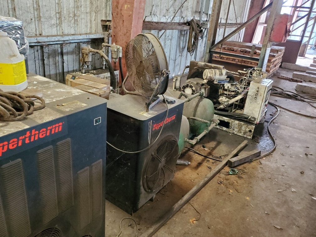 2012 Peddinghaus HSFDB-2500 CNC Plate Processor, w/Hyperthrem400, 4 ...