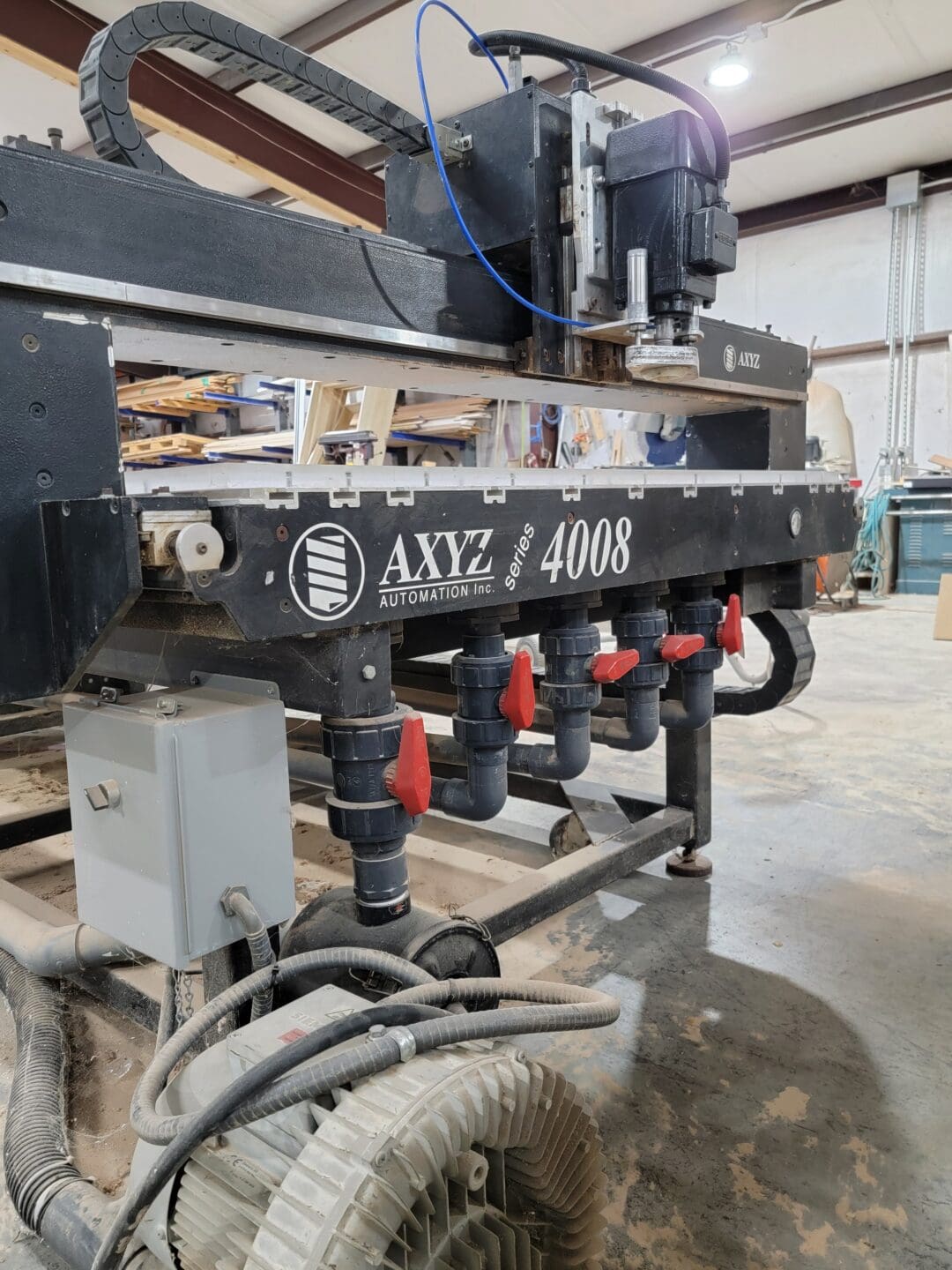 4' x 8' AXYZ 4008 CNC Router, 1997 - Brand New Control - Revelation ...