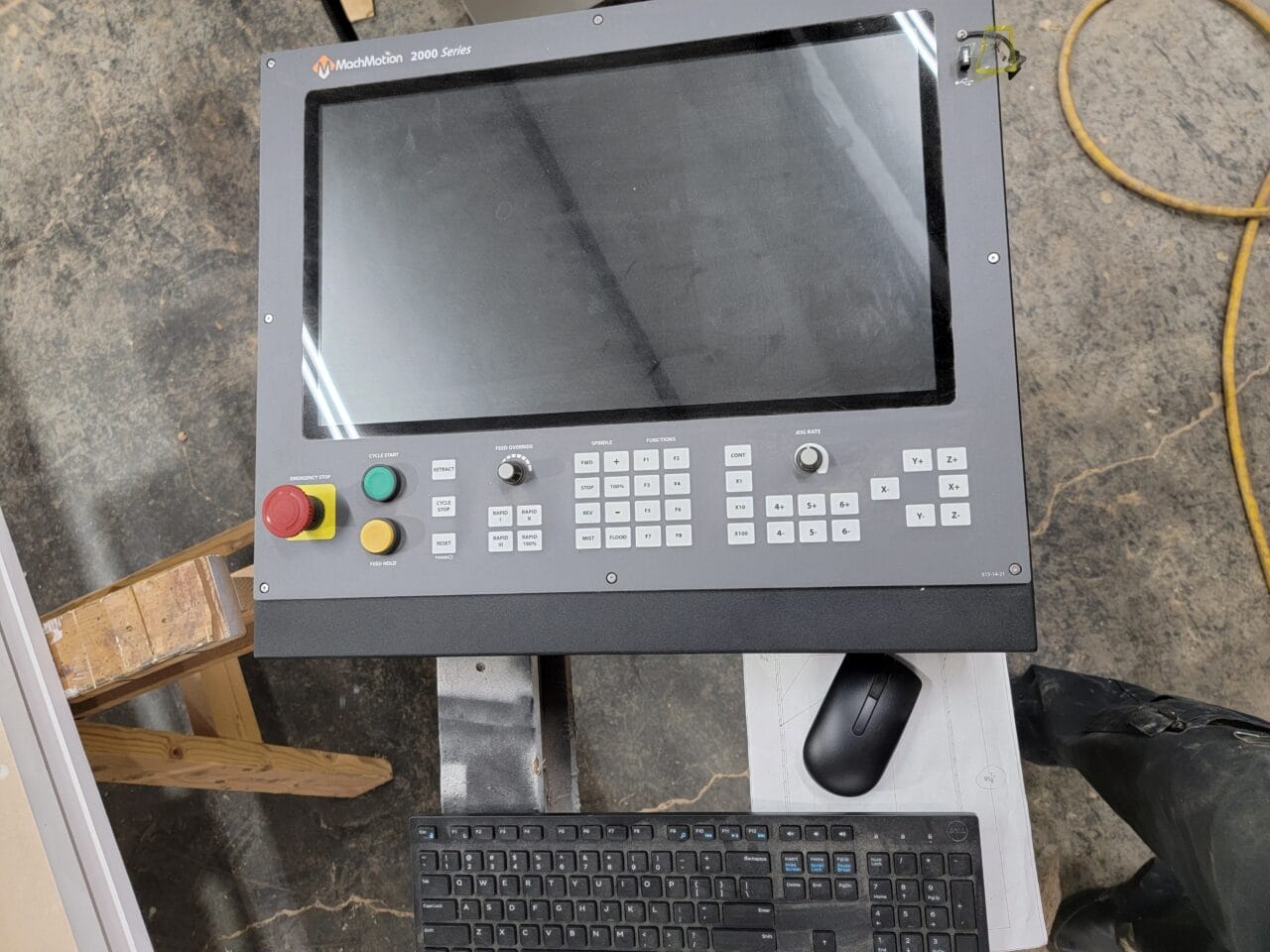 4' x 8' AXYZ 4008 CNC Router, 1997 - Brand New Control - Revelation ...