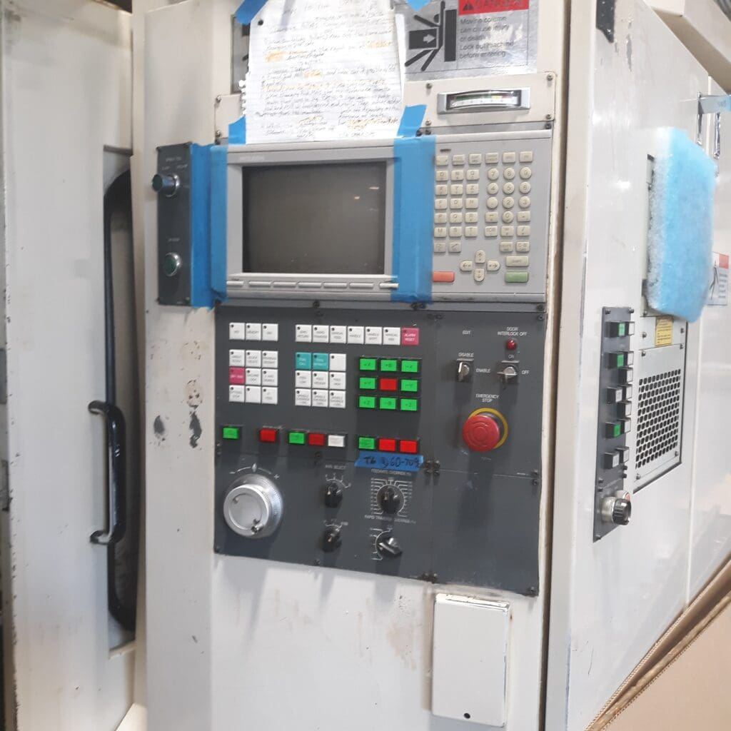 Mitsubishi M-H4A HMC, 1996 - 10K RPM Spindle, Chip Conveyor ...