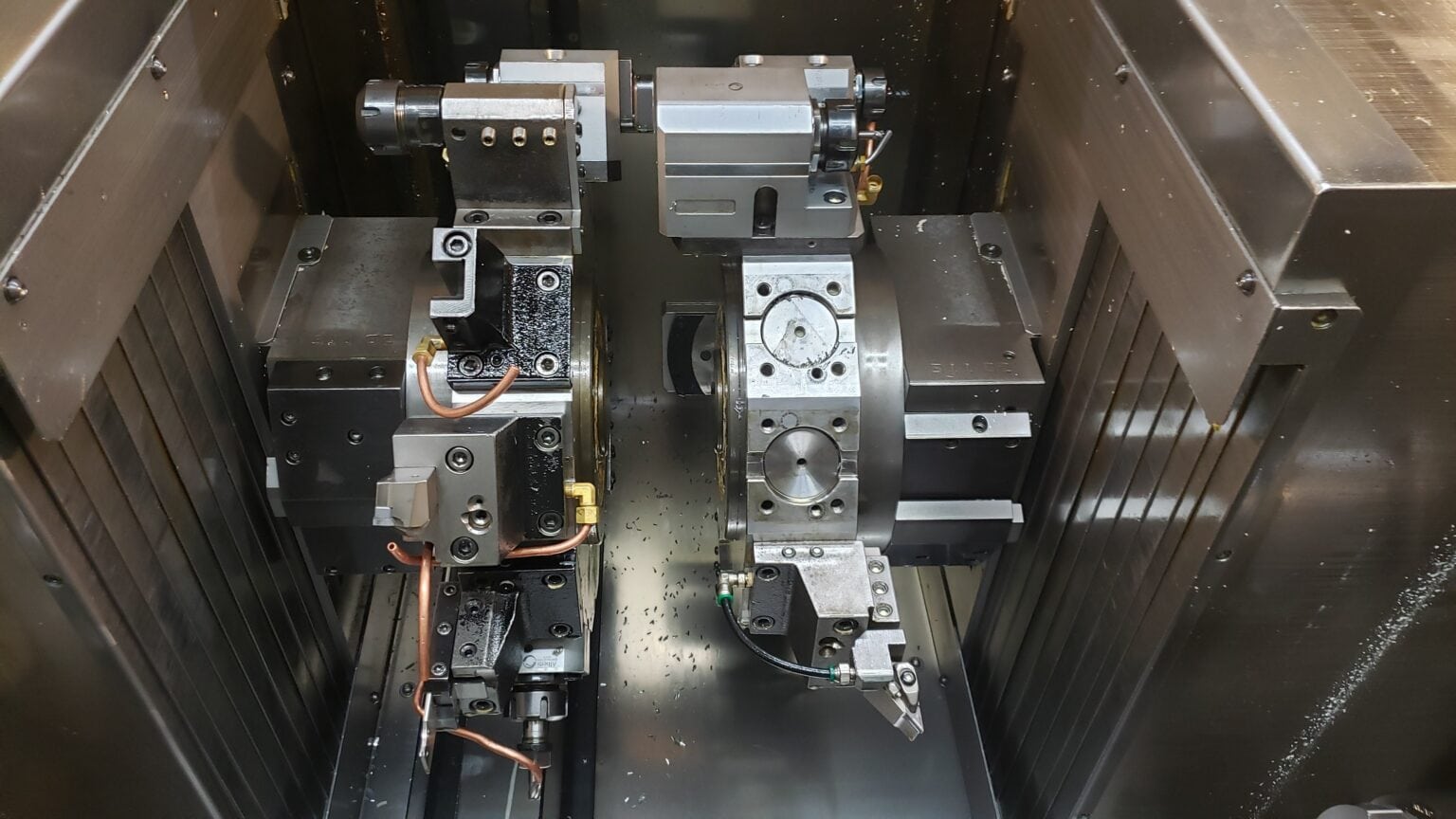 NAKAMURA-TOME WTW-150 CNC Turning Center, 2003 - 4 Turrets, Live ...