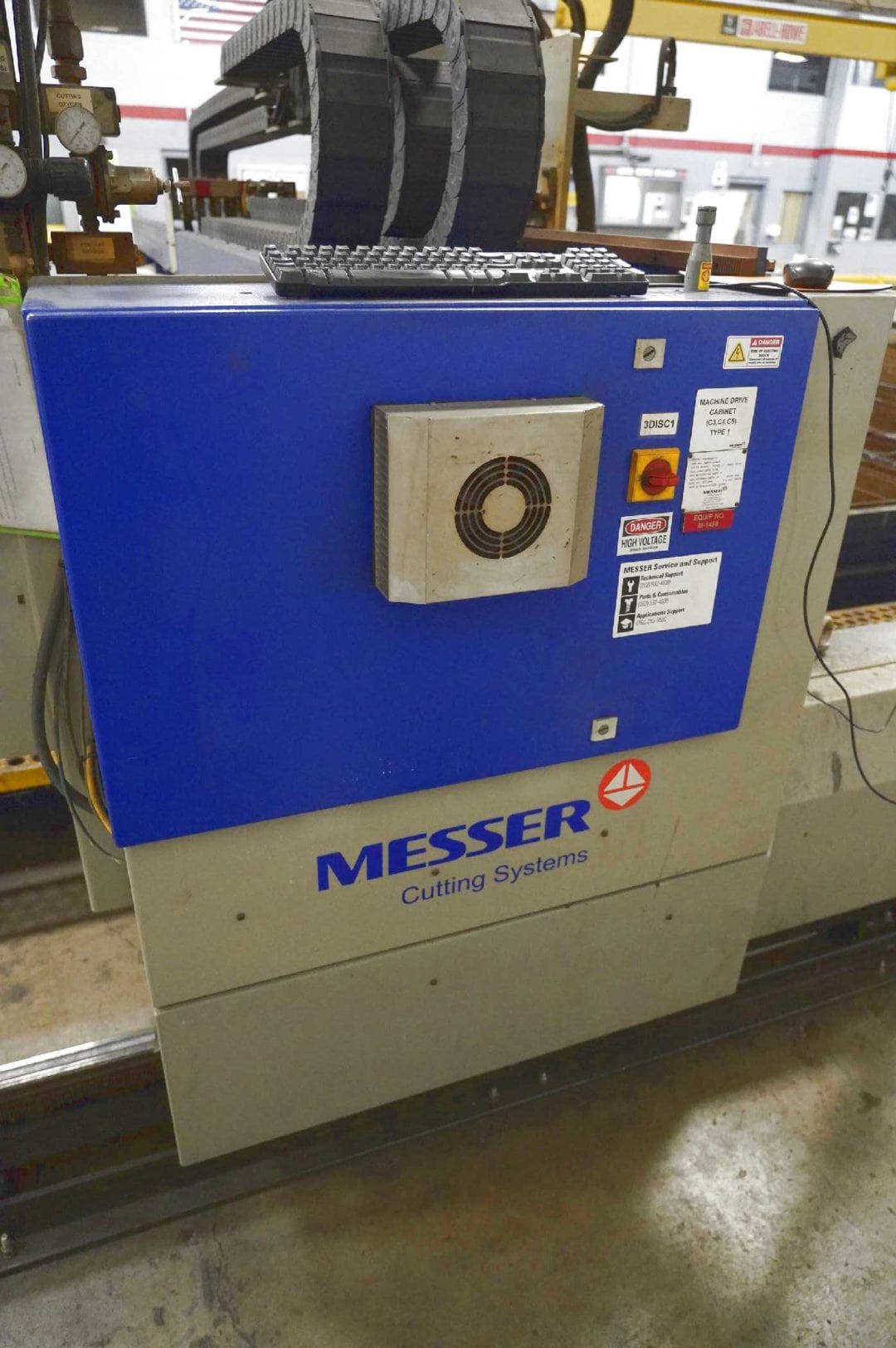 12' x 83' Messer Plate Master II Oxy/Acetylene Torch Table System, 2018 ...