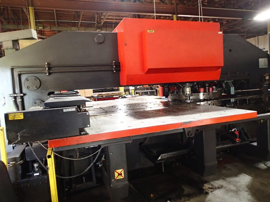 50 Ton Amada Coma 506072 Turret Punch, 1988 - 5' x 6' Sheets, 44 ...