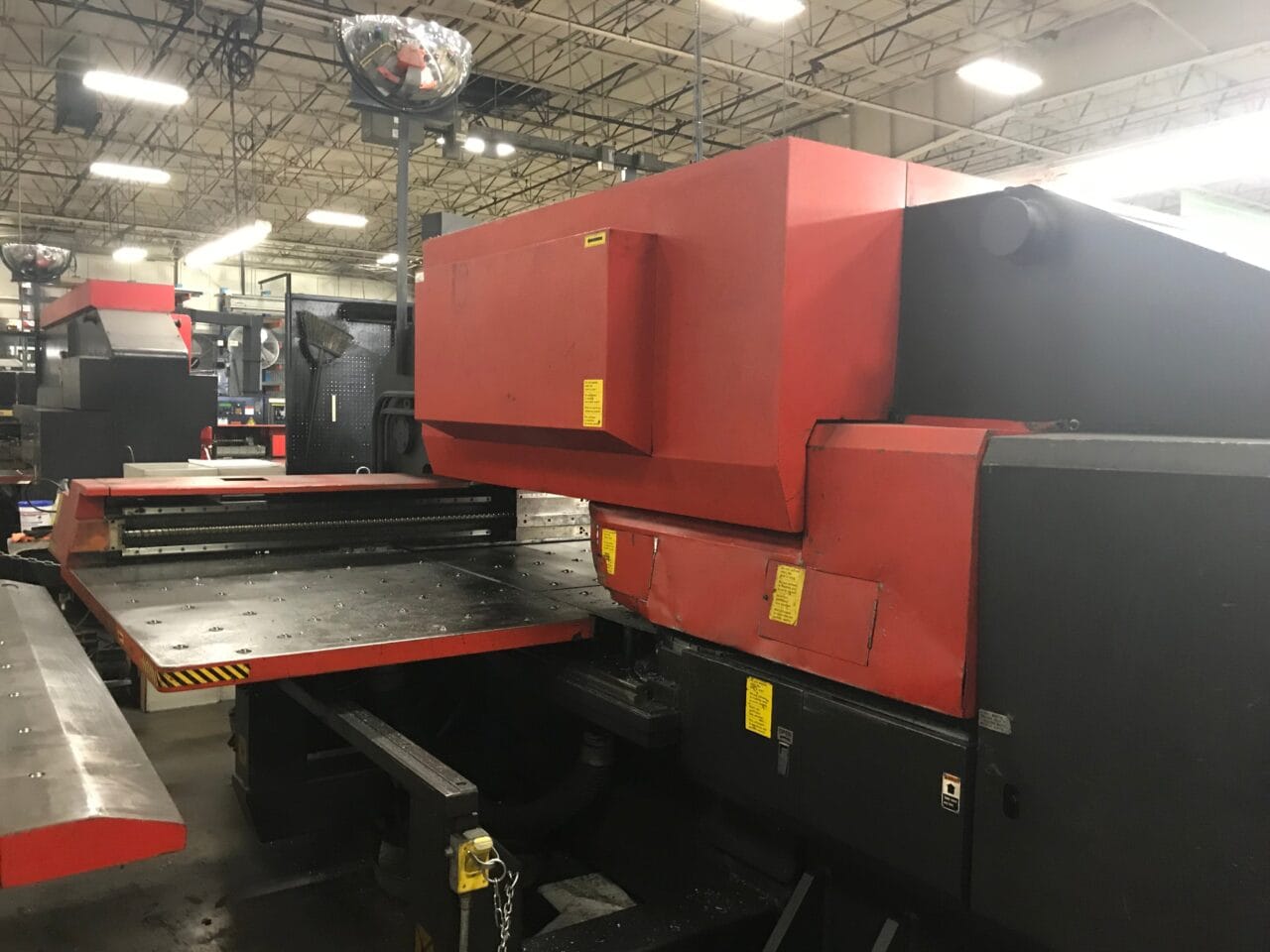 55 Ton Amada Coma-557 CNC Turret Punch, 1994 - Revelation Machinery
