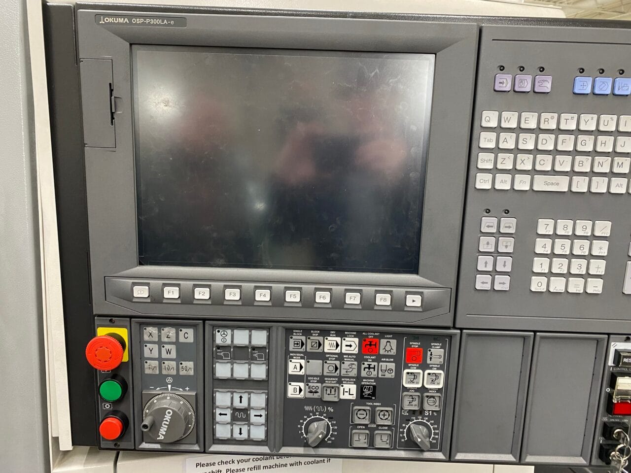 Okuma Genos L3000-E CNC Lathe, 2019 - Low Hours - Revelation Machinery