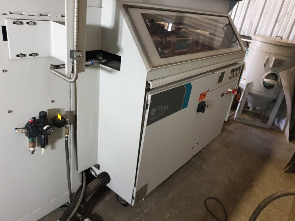 6' X 13' Flow Mach 3 4020B Waterjet, 2013-97,000 PSI, 5 Axis Cutting ...
