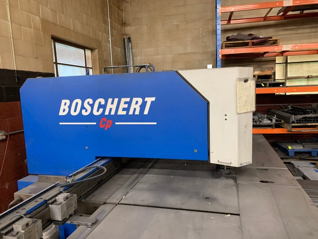 Boschert Compact 750 Turret Punch, 2008 - Light Curtains, Tooling ...