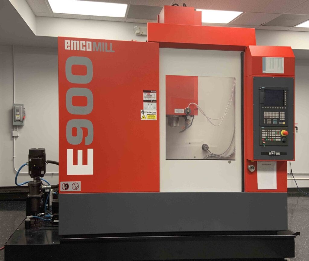 Emco Emcomill E900 VMC, 2014 - Siemens 828D, Excellent Condition ...