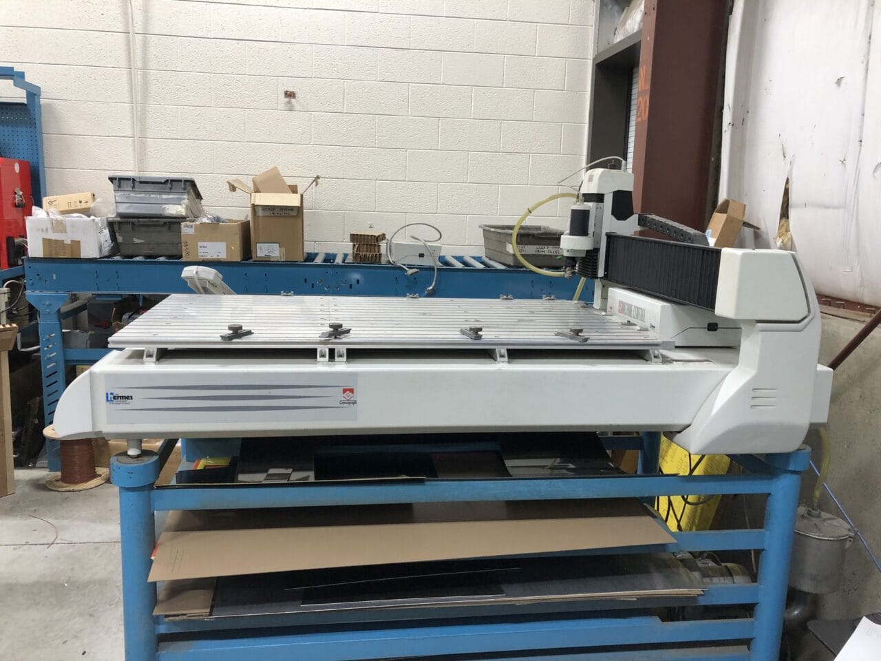 Hermes IS8000 Gravograph CNC Engraver,2004 - Revelation Machinery