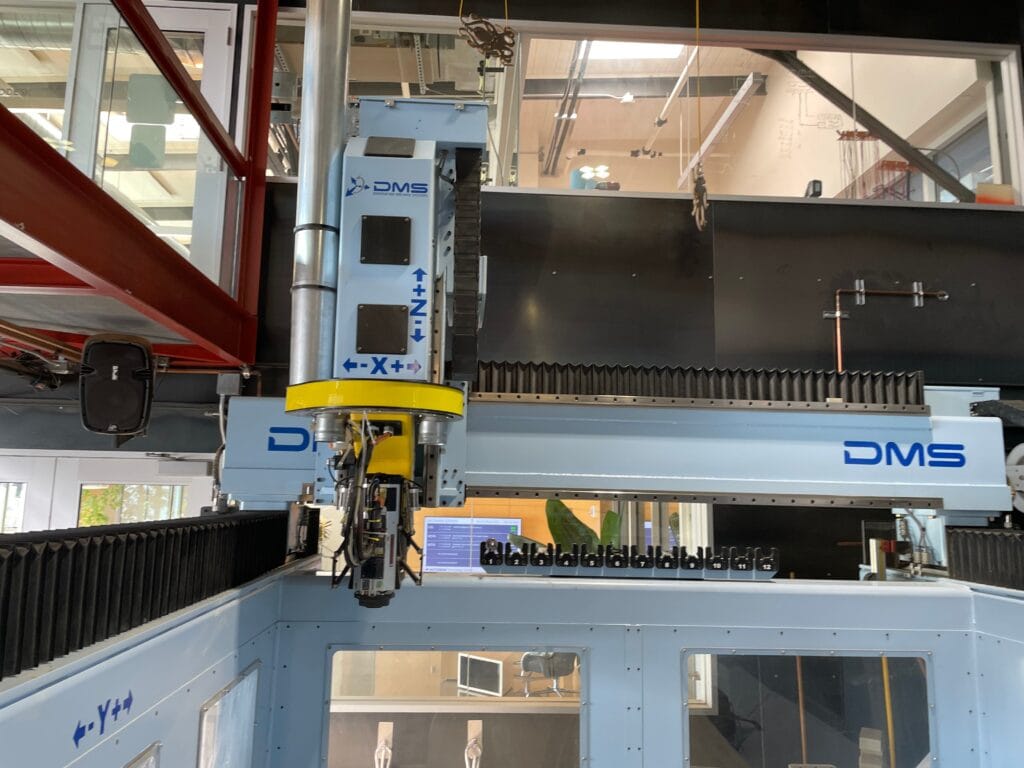 DMS 5 Axis CNC Router, 2013 - Full 5 axis, 12 Station Tool changer ...