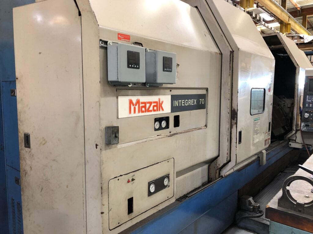Mazak Integrex 70 INTE70Y-3000U CNC Multi Axis Lathe, 1995 - Mazatrol T ...