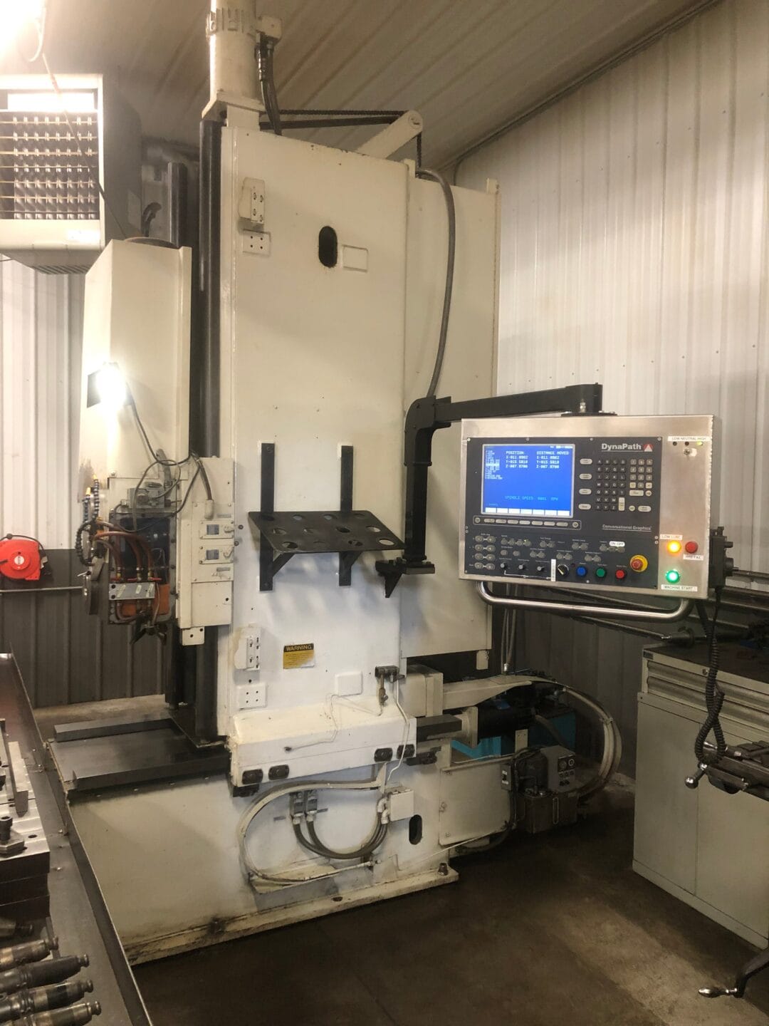 Cincinnati CNC Boring Mill with DynaPath 3 Axis Control - 100" x 60 ...