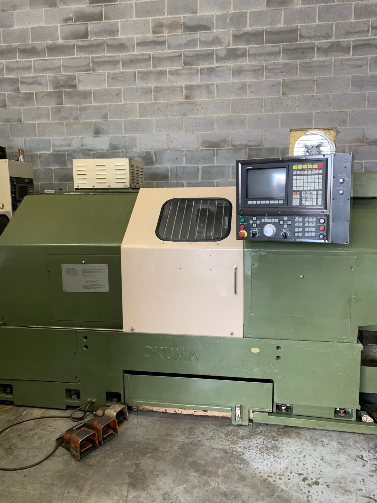 Okuma LB25 Turning Center, 1990 - IGF, Super Clean, Chip Conveyor, T/S ...