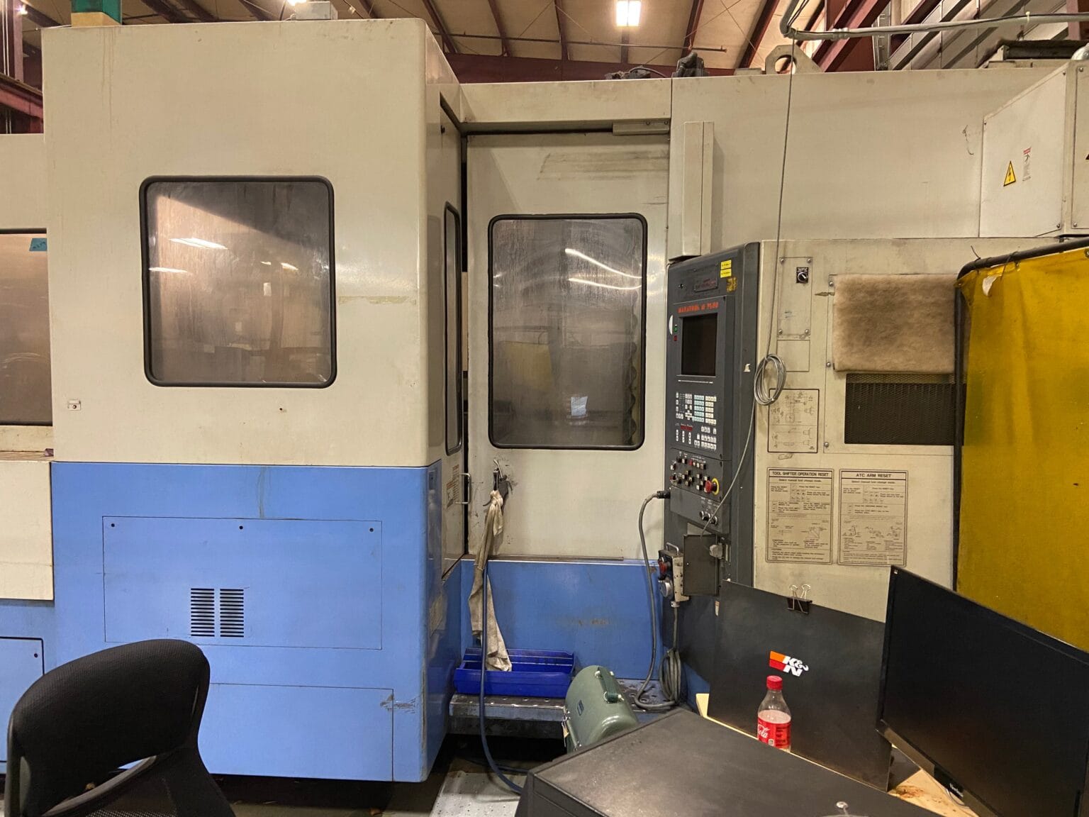 Mazak Ultra 650 HMC, 1996 - Pallet Changer, Mazatrol M-Plus, 80 Tool ...