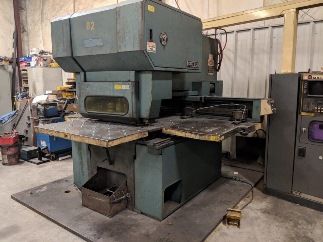 33 Ton Amada Octo-334 CNC Turret Press, 1986 - 2870169791 - Revelation ...