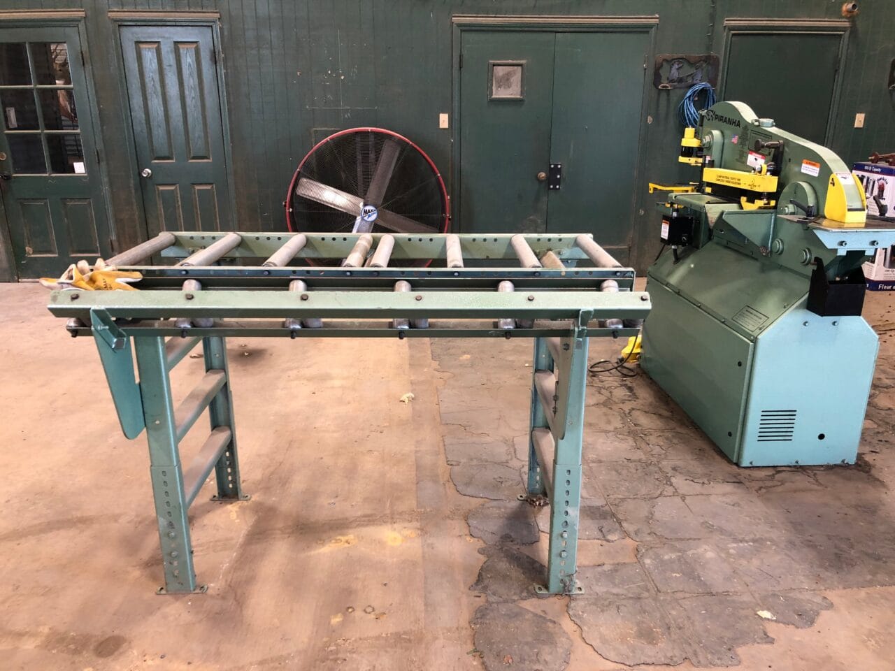 65 Ton Piranha P-65 Ironworker, 2018 - Tooling Included, 6' Backgauge ...