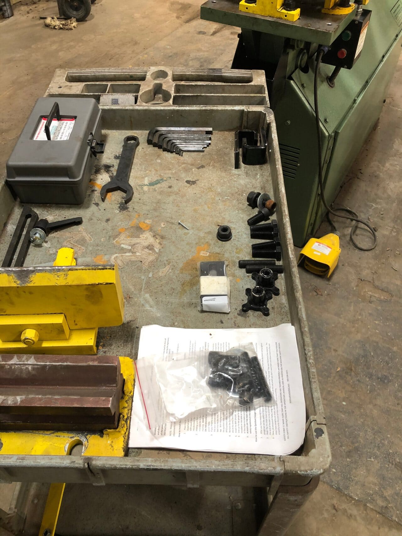 65 Ton Piranha P-65 Ironworker, 2018 - Tooling Included, 6' Backgauge ...
