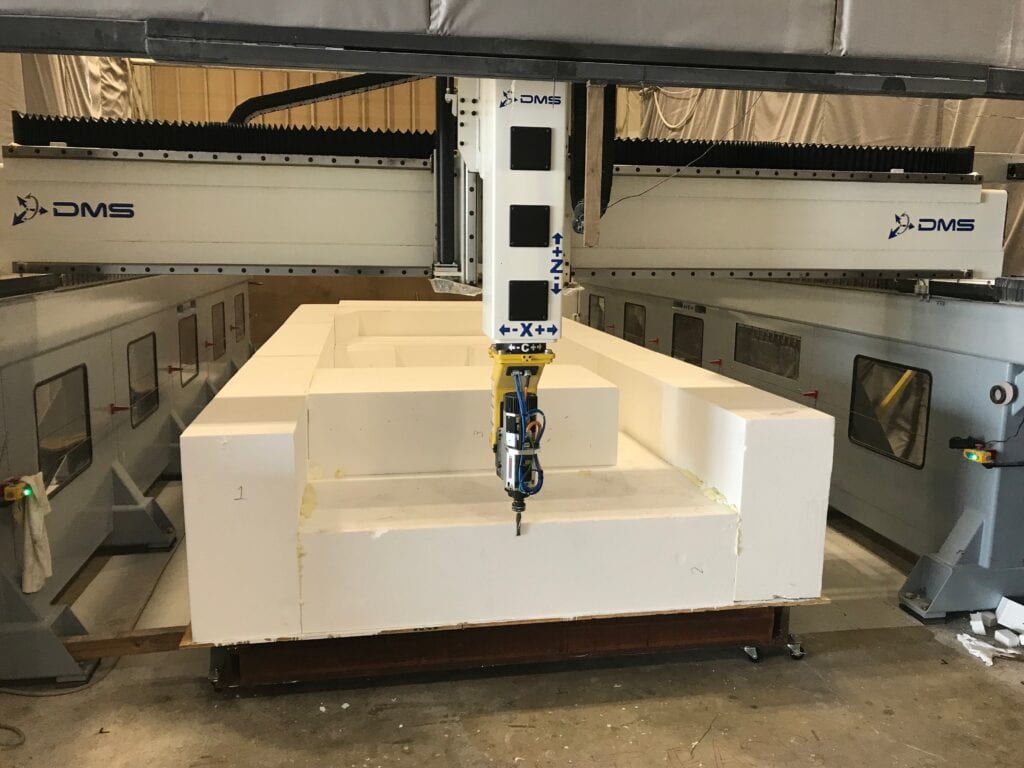 DMS 5-Axis Side-Wall Overhead Gantry, 2018 - 24K RPM Spindle ...