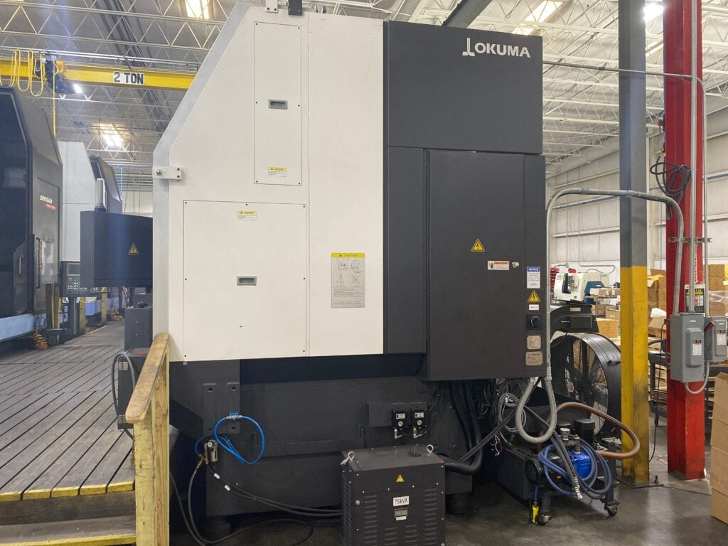 Okuma V100R VTL, 2014 - Chip Conveyor, Mist Collector - Revelation ...