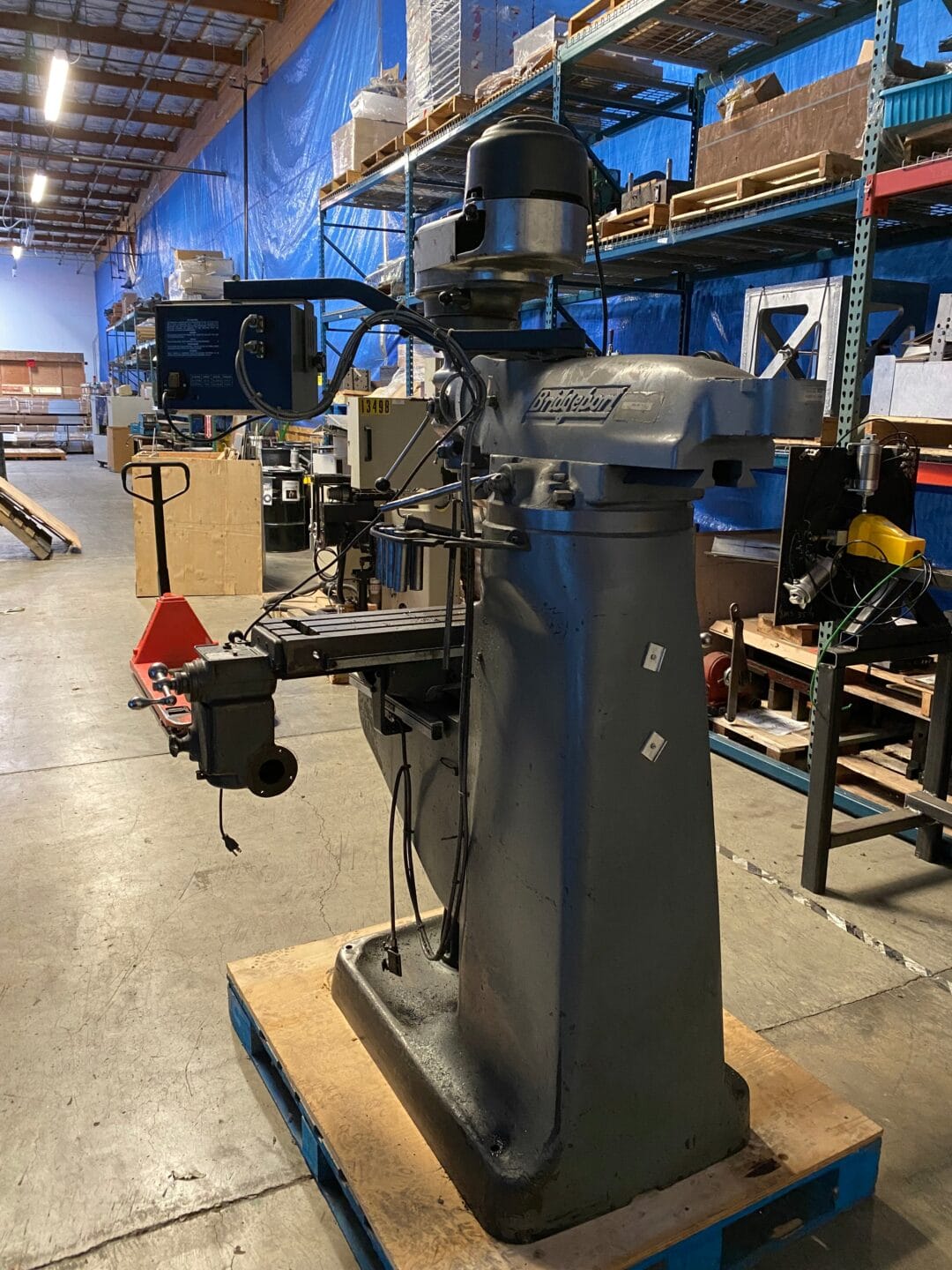 Bridgeport Series 1 Vertical Knee Mill, 1989 - MillMate Acu-Rite ...