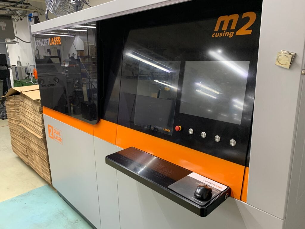 CONCEPTLASER M2 CUSING MULTILASER MACHINE - 400 WATT 3D METAL PRINTER ...