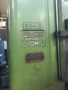 3" DeVlieg 3H-48 Spiramatic Jig Mill, 1980's - Revelation Machinery