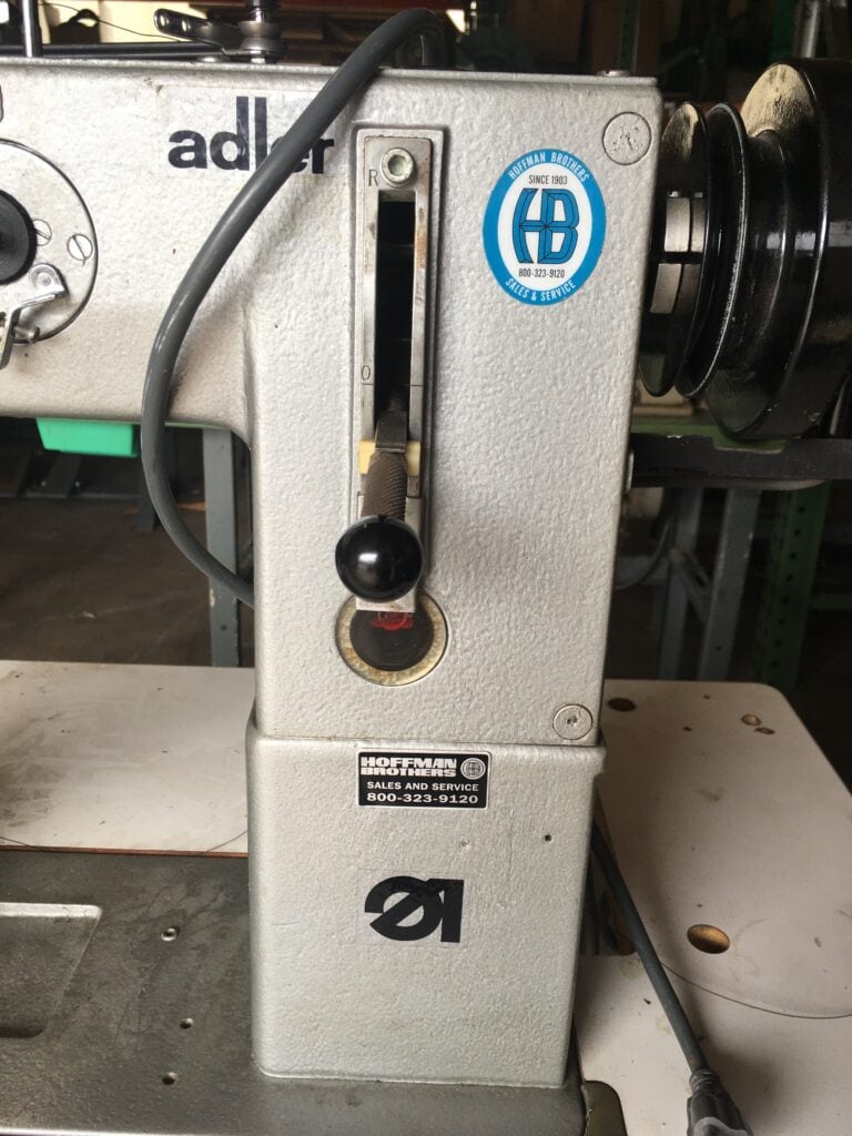 Leather Post Durkopp Adler 268 Twin (2) Needle, Sewing Machine - Table ...