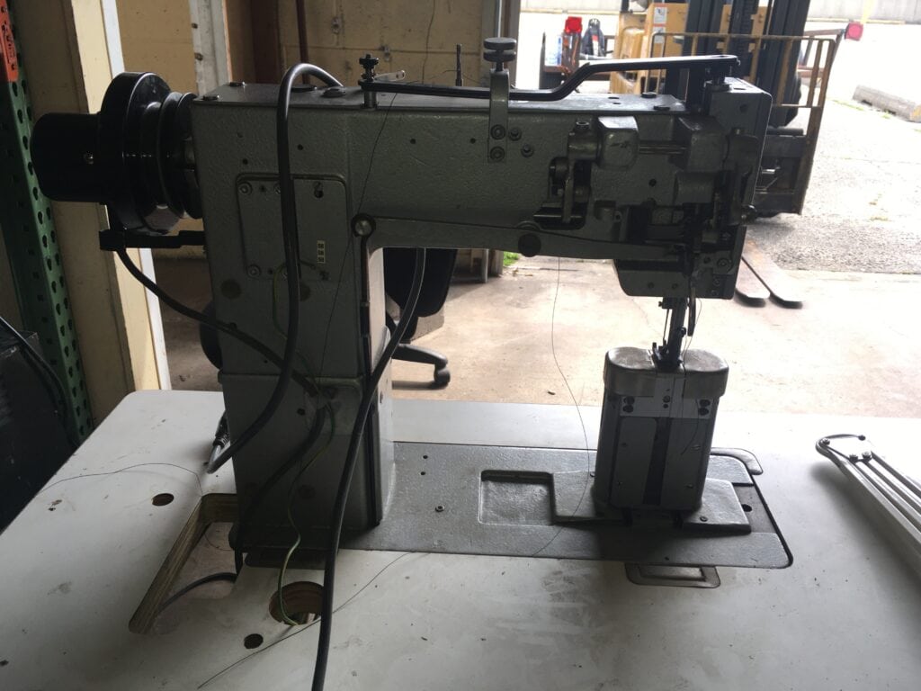 Leather Post Durkopp Adler 268 Twin (2) Needle, Sewing Machine - Table ...
