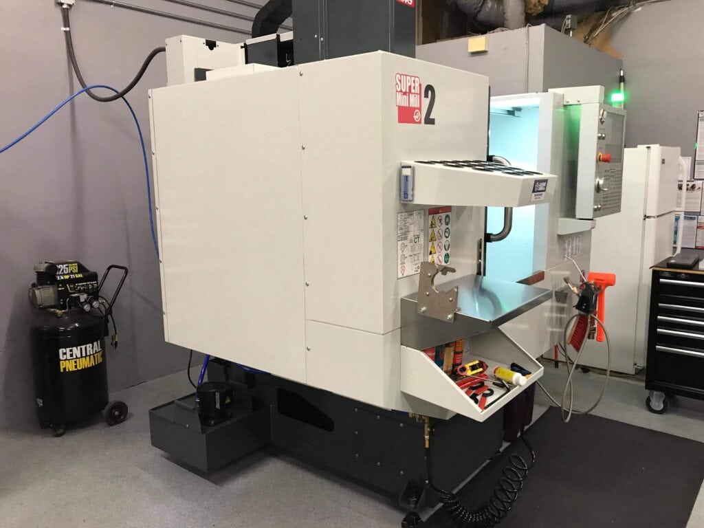 Haas Super Mini Mill 2 VMC, 2018 - 4th Prewire Probe - Revelation Machinery