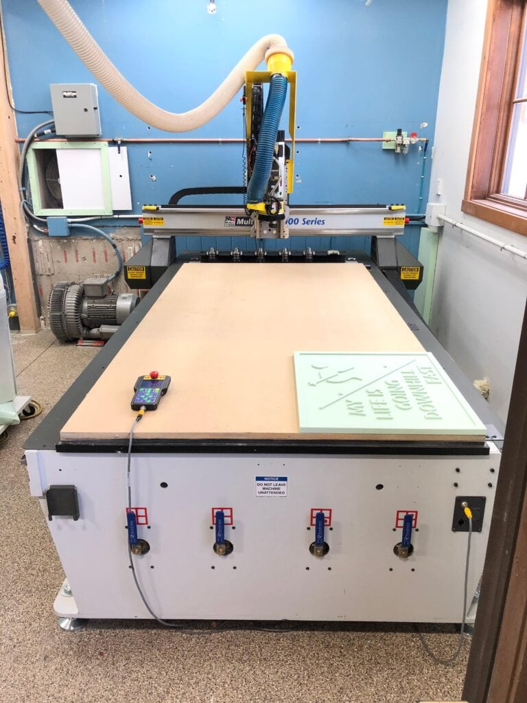 MultiCam 3000R M2621 CNC Router, 2015 - 4'x8' Table, 24,000 RPM ...