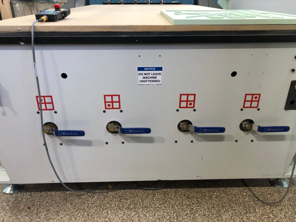 MultiCam 3000R M2621 CNC Router, 2015 - 4'x8' Table, 24,000 RPM ...