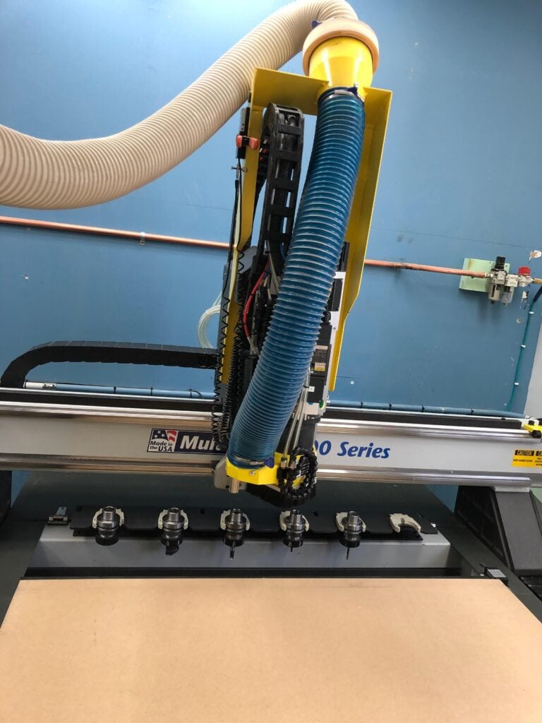 MultiCam 3000R M2621 CNC Router, 2015 - 4'x8' Table, 24,000 RPM ...