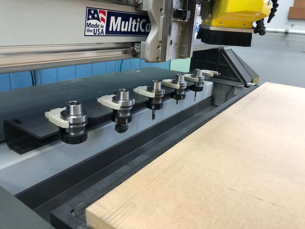 MultiCam 3000R M2621 CNC Router, 2015 - 4'x8' Table, 24,000 RPM ...