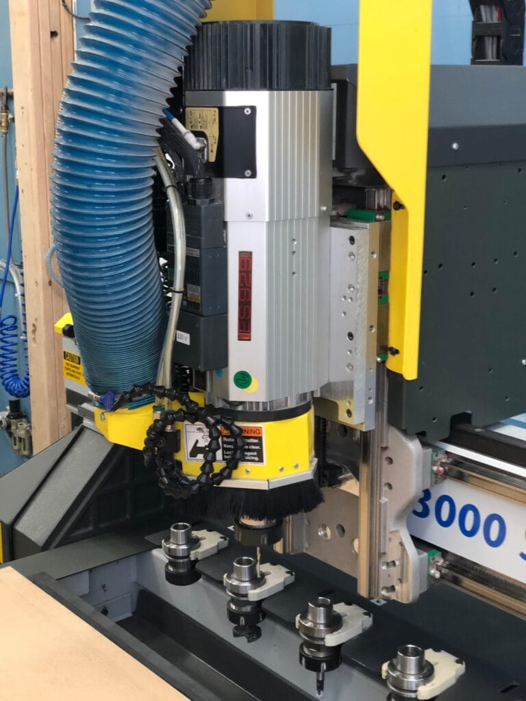 MultiCam 3000R M2621 CNC Router, 2015 - 4'x8' Table, 24,000 RPM ...