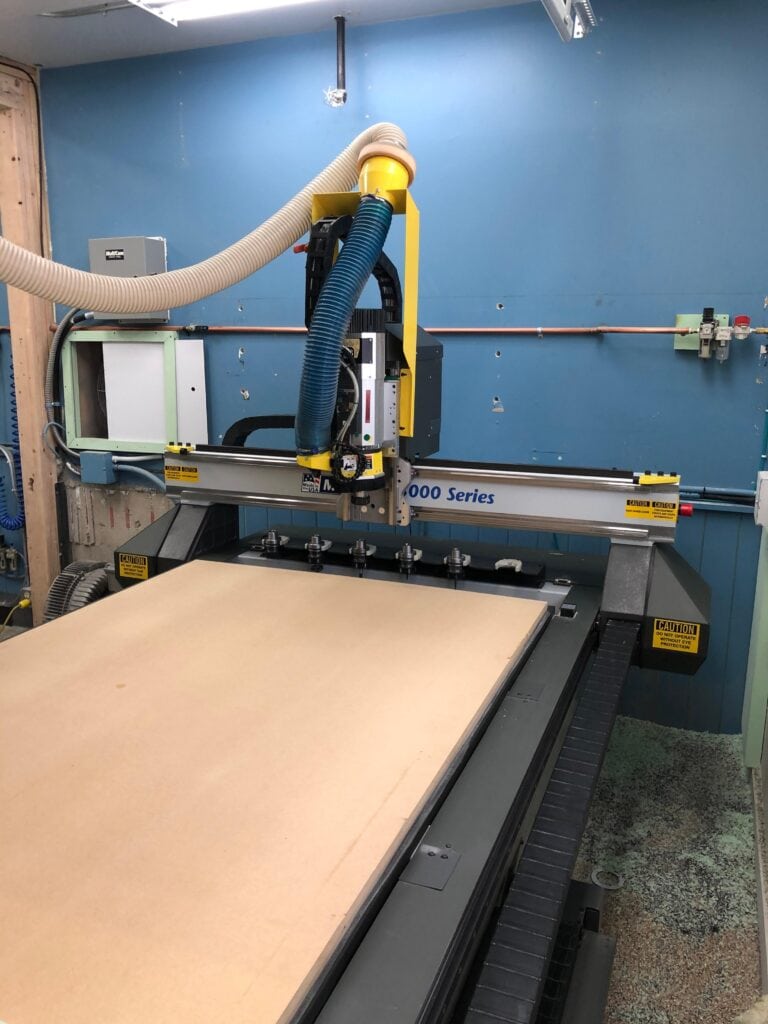 MultiCam 3000R M2621 CNC Router, 2015 - 4'x8' Table, 24,000 RPM ...