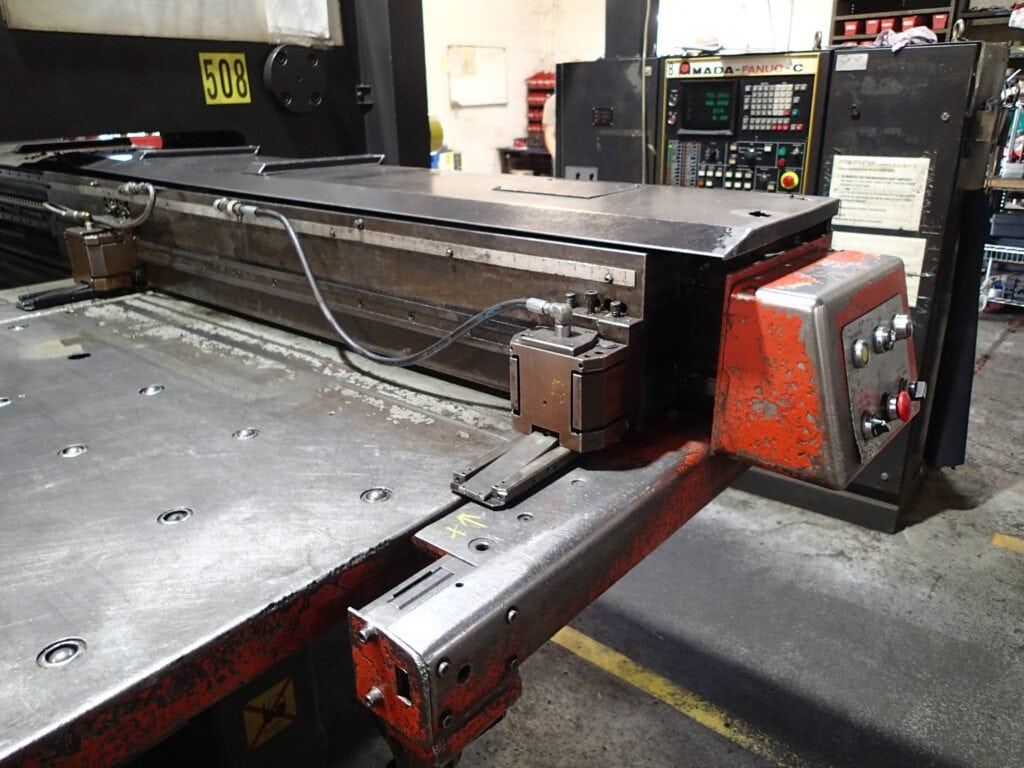 50 Ton Amada Coma 506072 Turret Punch, 1988 - 5' x 6' Sheets, 44 ...