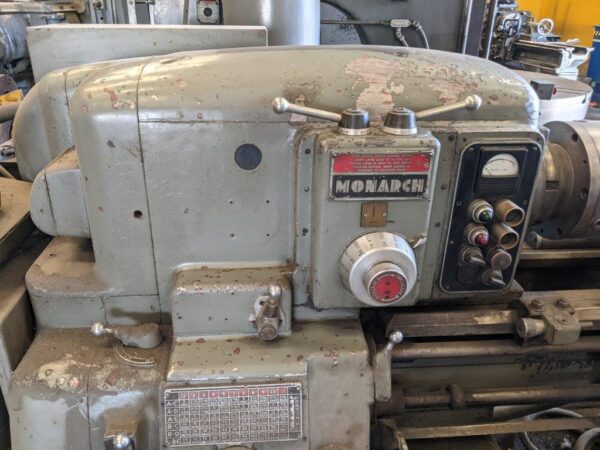Monarch Model 612 Manual Engine Lathe, 1960 - Tailstock, Steady Rests ...