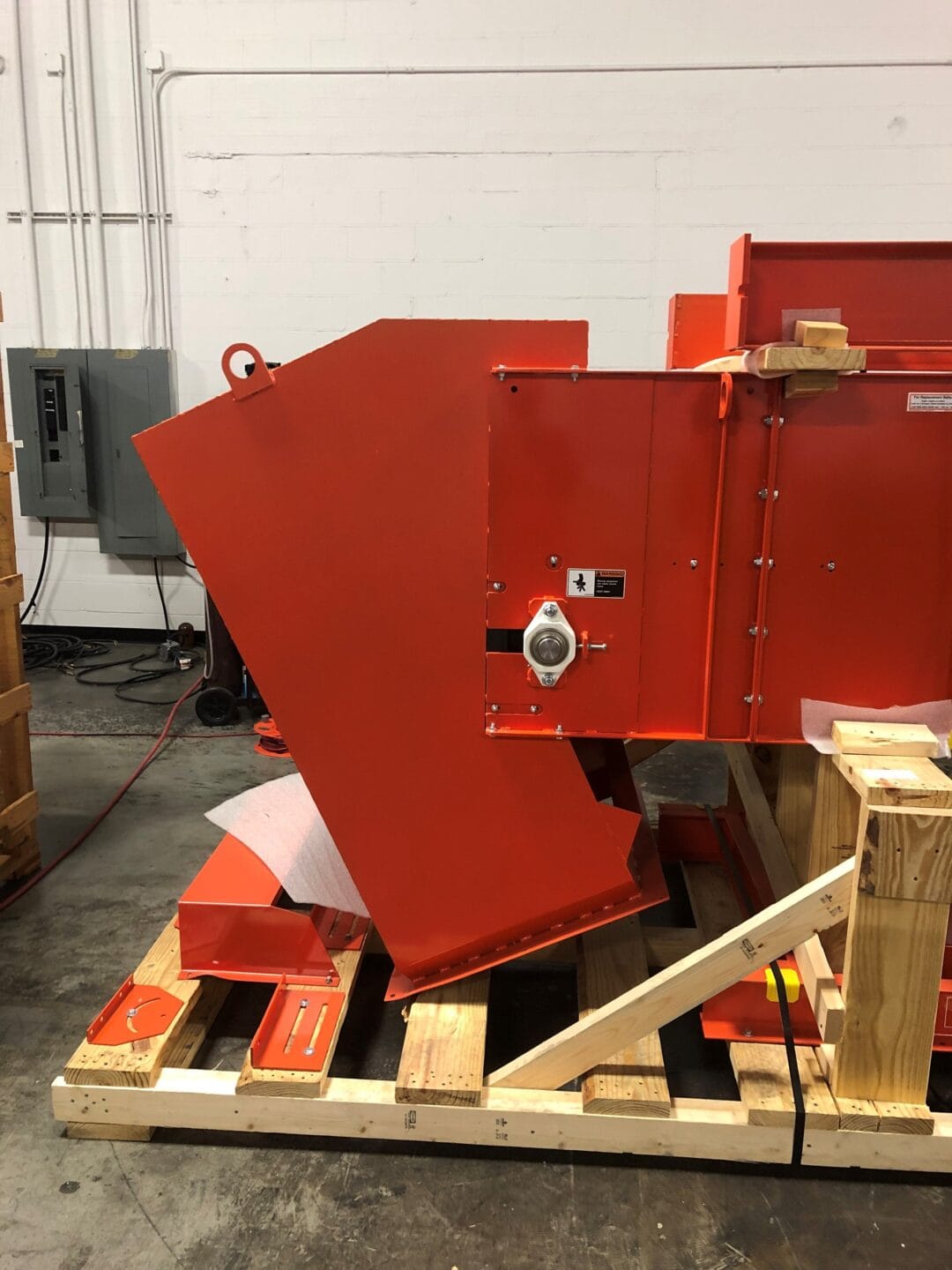 Plastics Straight Line Infeed Conveyor w/ Metal Detector, 2019 - NEVER ...