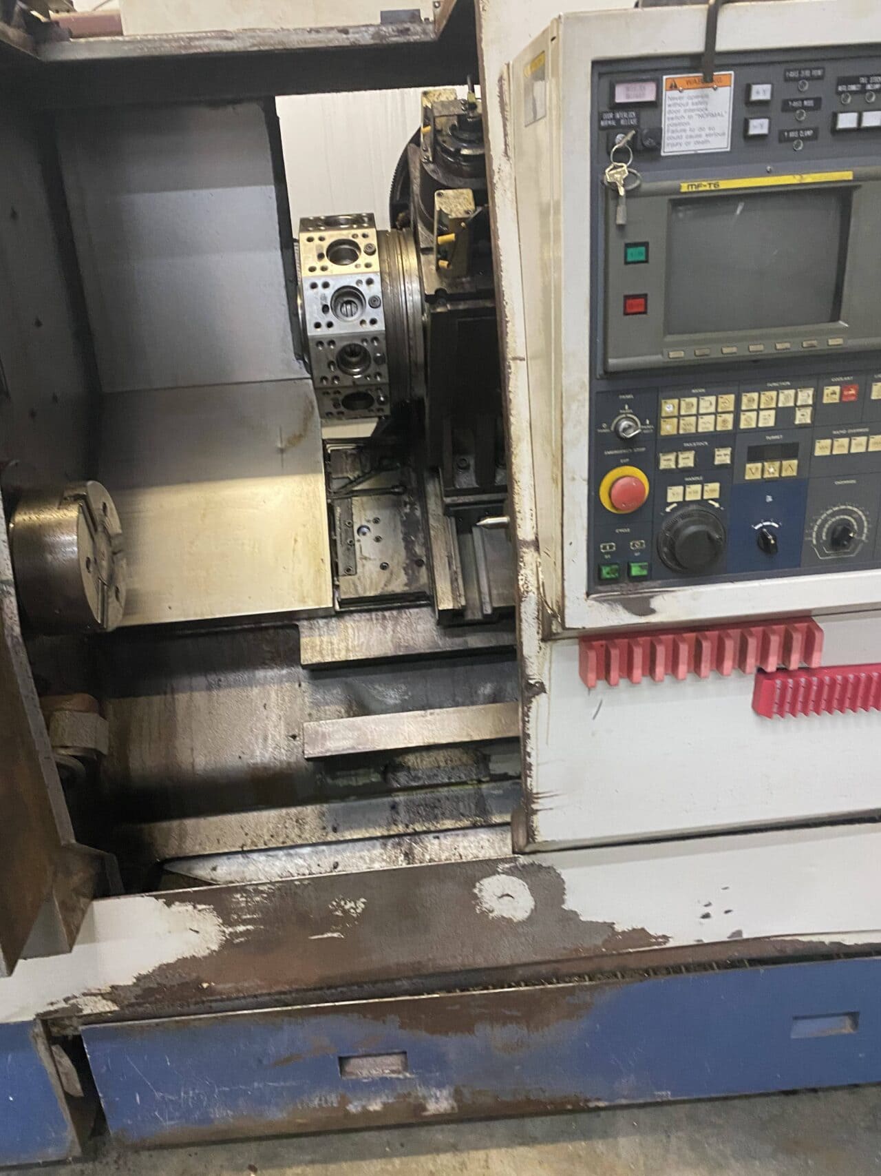 Mori-Seiki SL-25Y CNC Lathe, 1998- Live Tools, T/S, Barfeed Interface ...