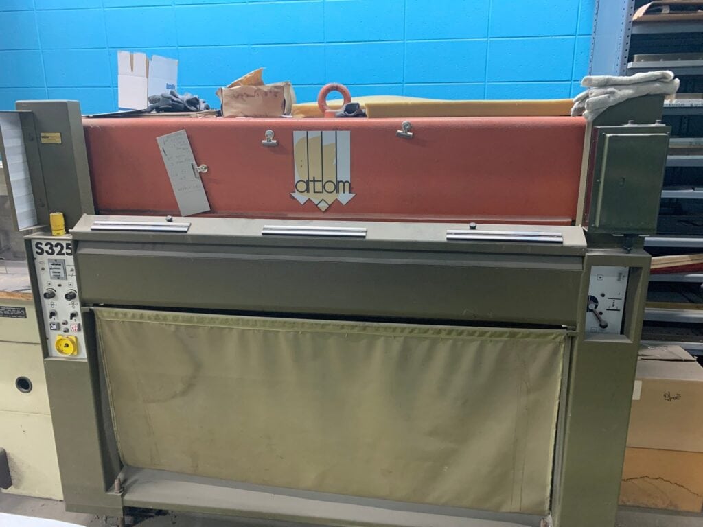 25 Ton Atom S325 Beam Press , 1984- Parts Machine - Revelation Machinery