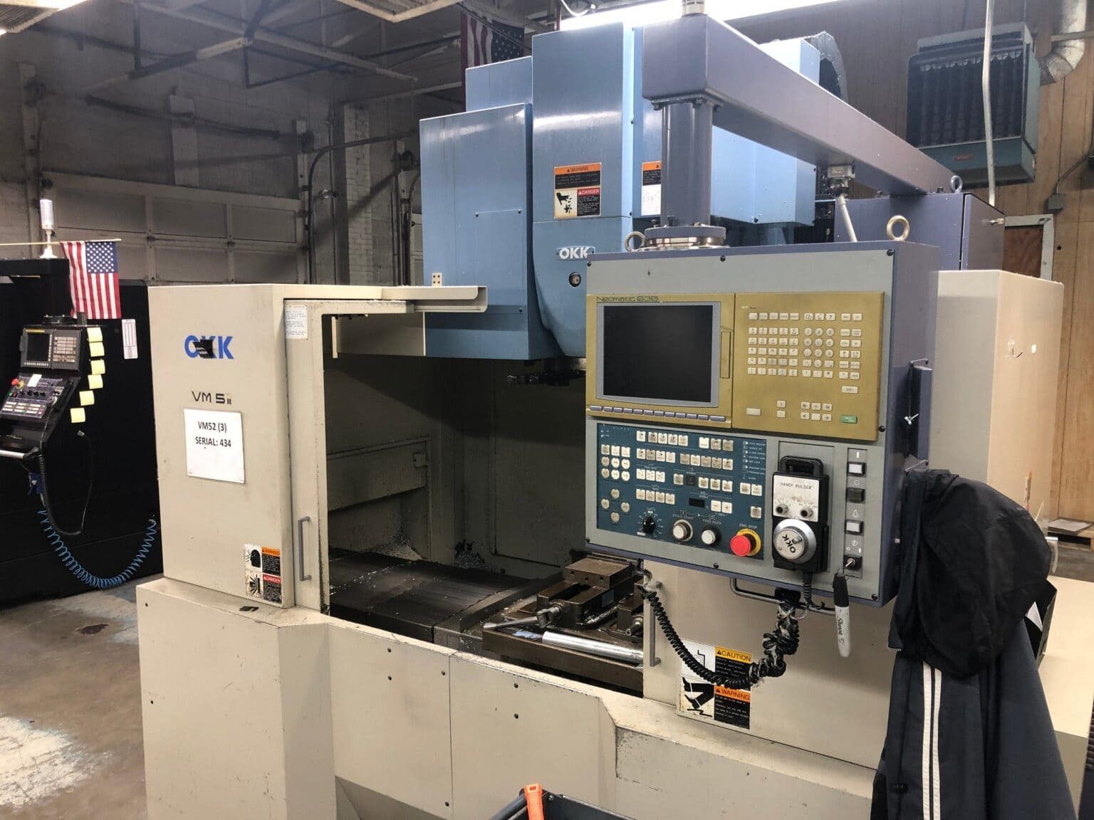 OKK VM5-II Vertical Machining Center, 2000 - 40"x20" Table - Revelation ...