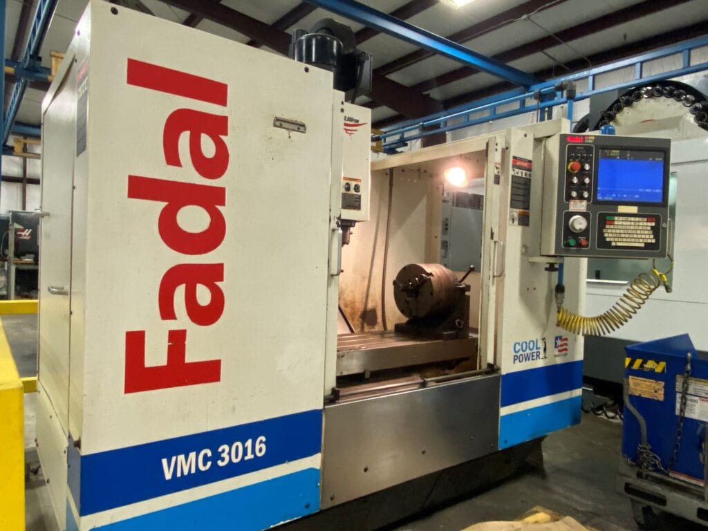 Fadal VMC 3016 HT, 2004 - Fadal 88HS Control - Revelation Machinery