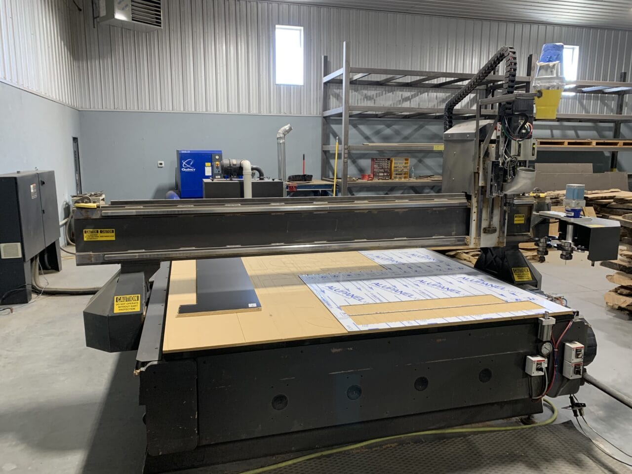 Multicam 5000 CNC Router, 2004 - 7x12'- Accessories Included ...