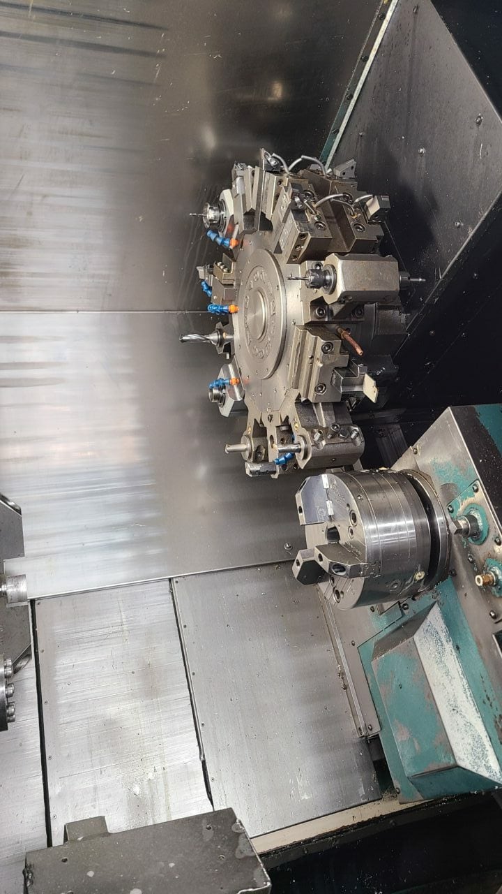 Nakamura SC300 CNC Lathe, 2002 - Known Issues, Live Tooling, Sub ...