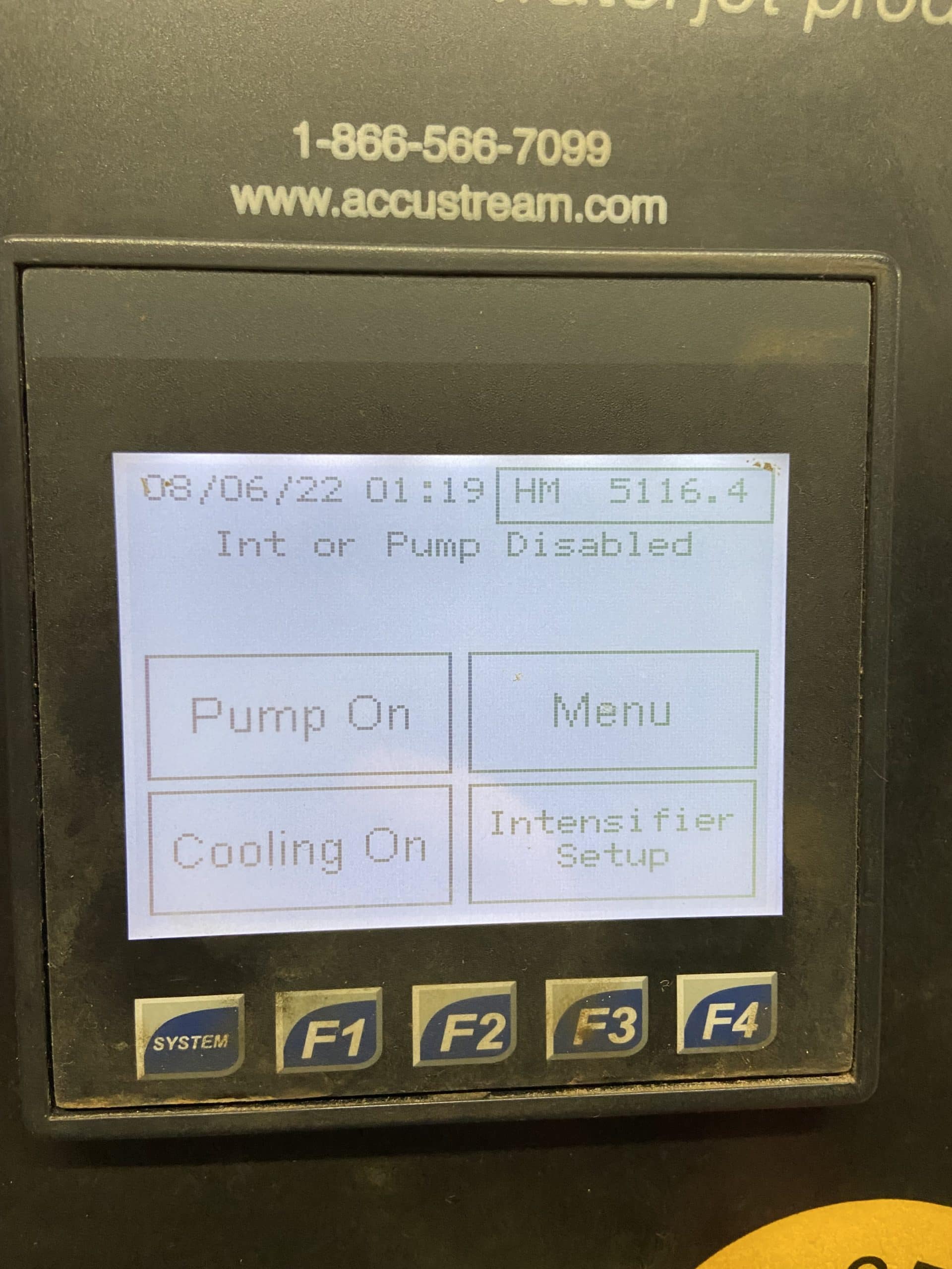 Accustream AS-6050 Waterjet Pump, 2012 - Rebuilt, 60HZ - Revelation ...