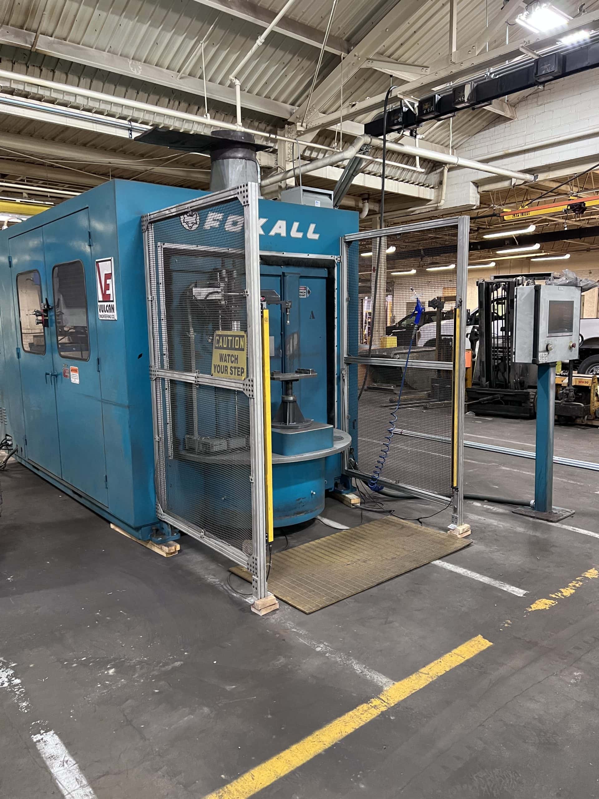 Vulcan Engineering CO 424FS FOXALL Robotic Casting Finishing Cell, 2015 ...