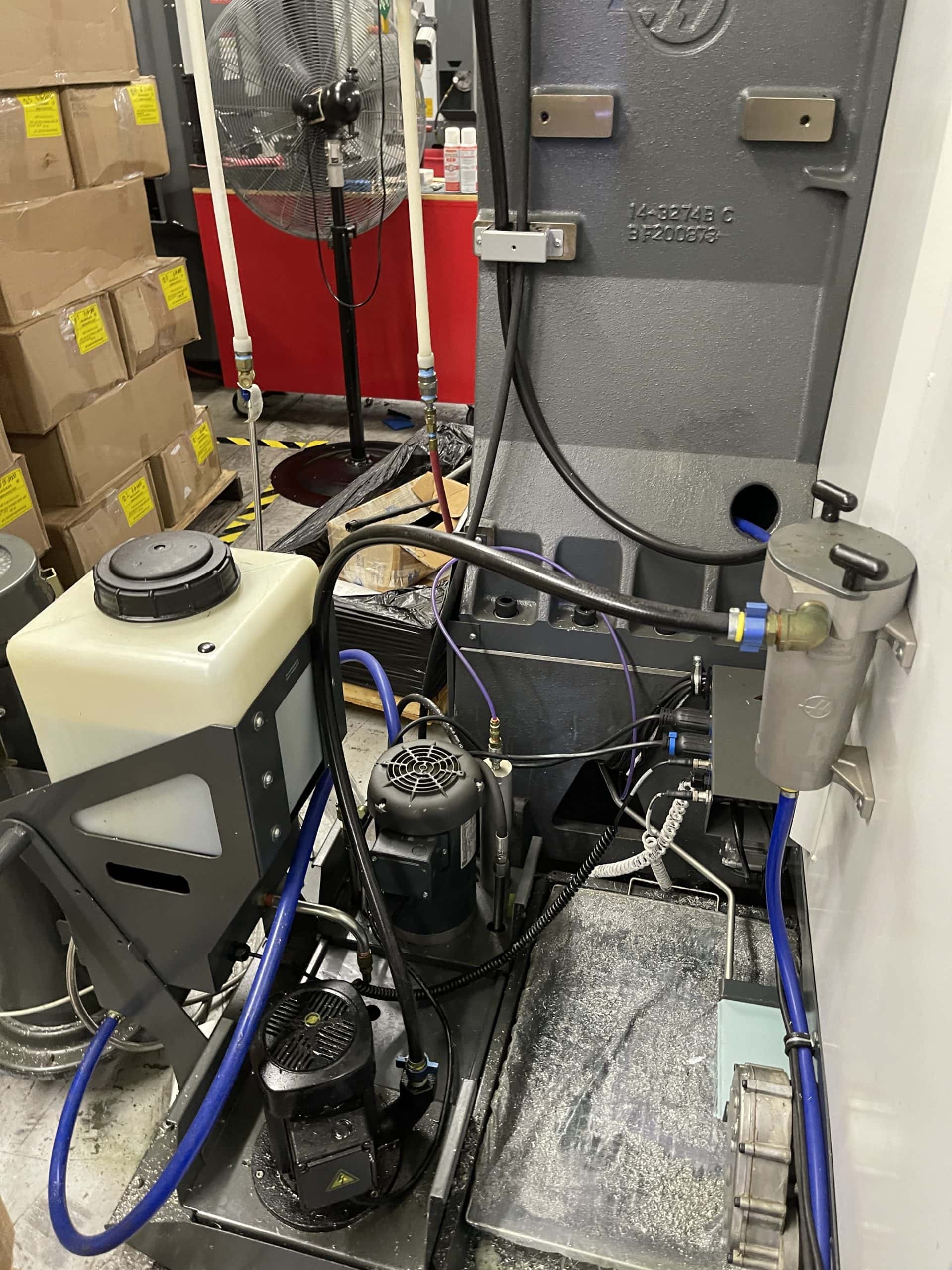 Haas VF-4SS CNC VMC, 2020- 15,000RPM, TSC, Multi-Auger, Mist Condenser ...