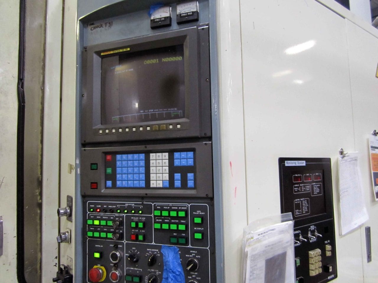 Niigata HN80C 1000mm HMC, 1994- 6 Pallet Pool, Full 4th, 119 ATC, TSC ...